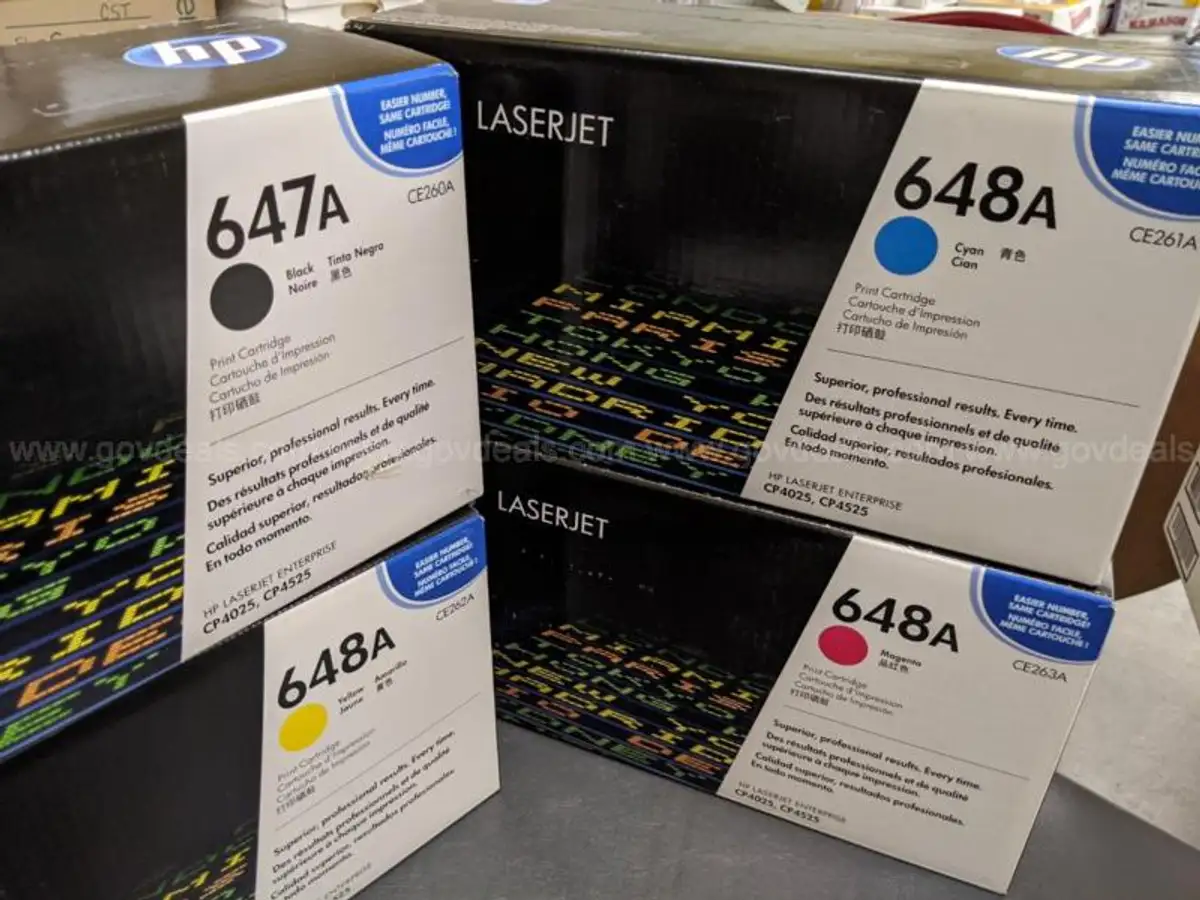 CE260A TONER HP Color LaserJet Enterprise CP4025, CP4525 Series ...