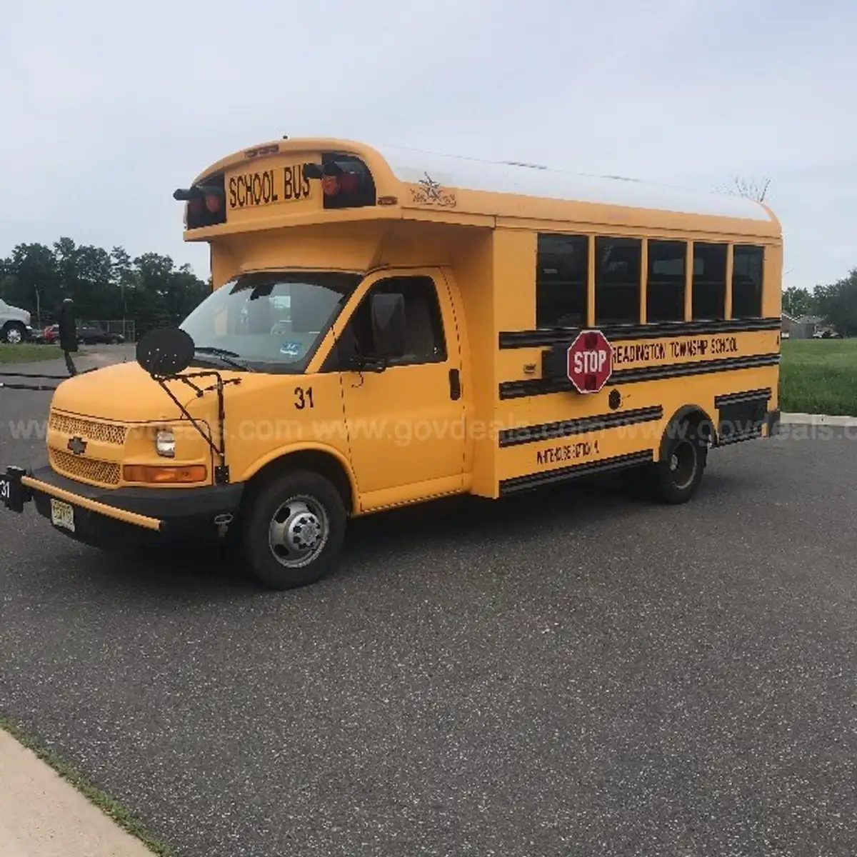 2008 CHEV 16 PASSENGER HANDICAP TRANS TECH SCHOOL BUS 179800 MILES ...