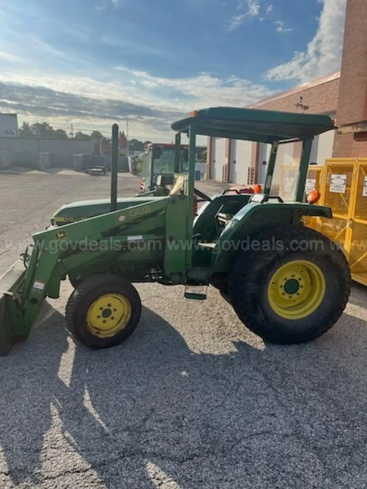 John Deere 1070 Tractor with Front Loader (1). | AllSurplus