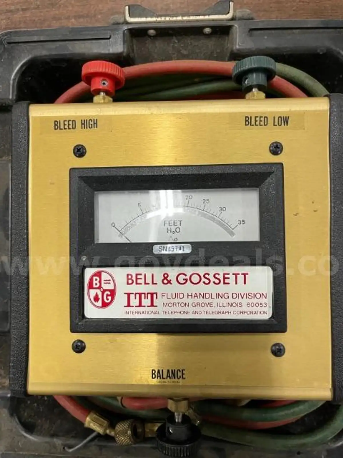 Bell and Gossett Water Balance Test Kit. | AllSurplus