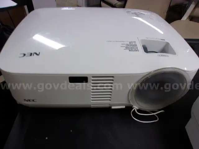 NEC Projectors and Camcorder (4) Items | GovDeals