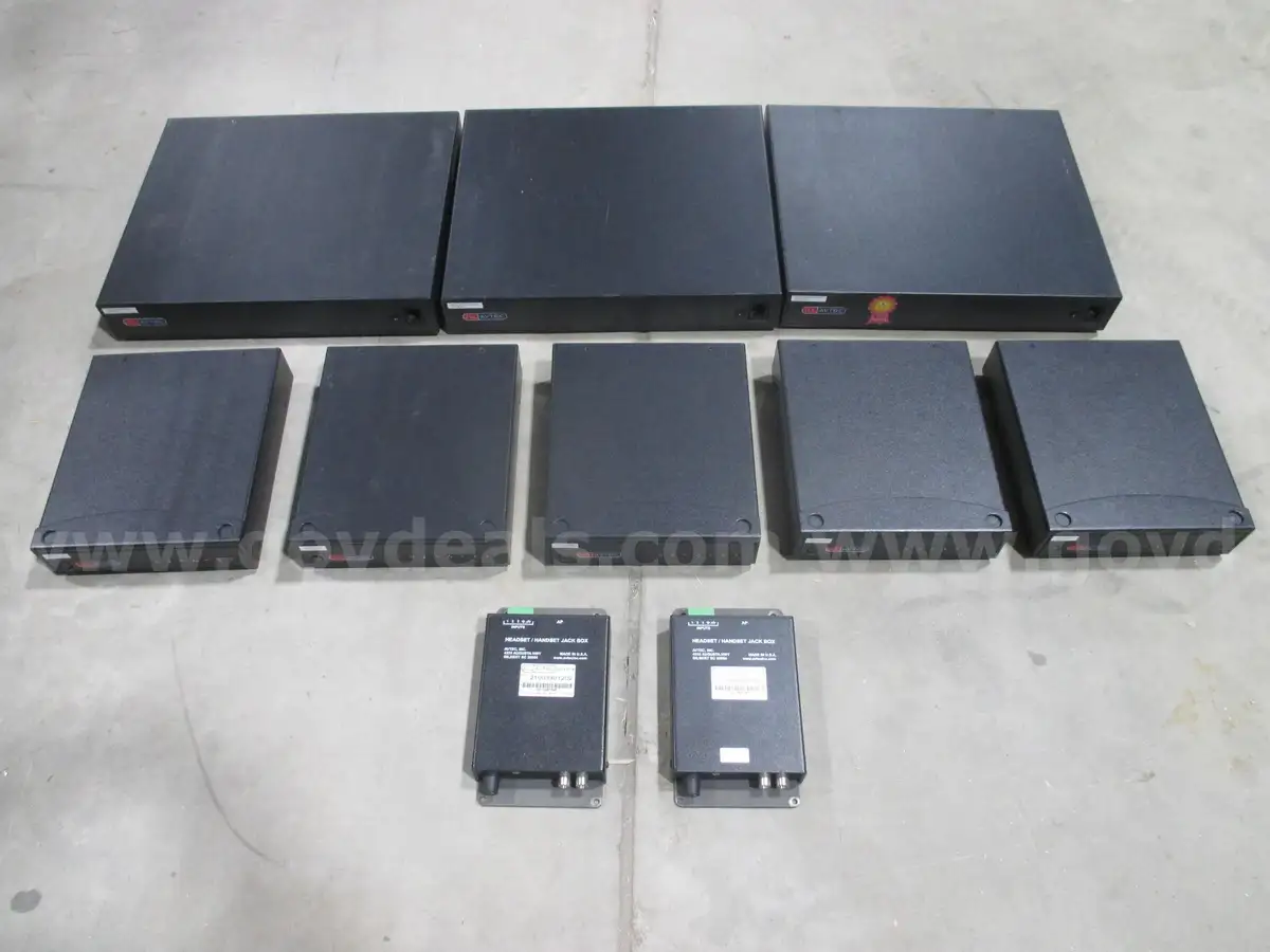 AVTEC Workstations, Internet Controllers, & Handset Jack Boxes (10 ...