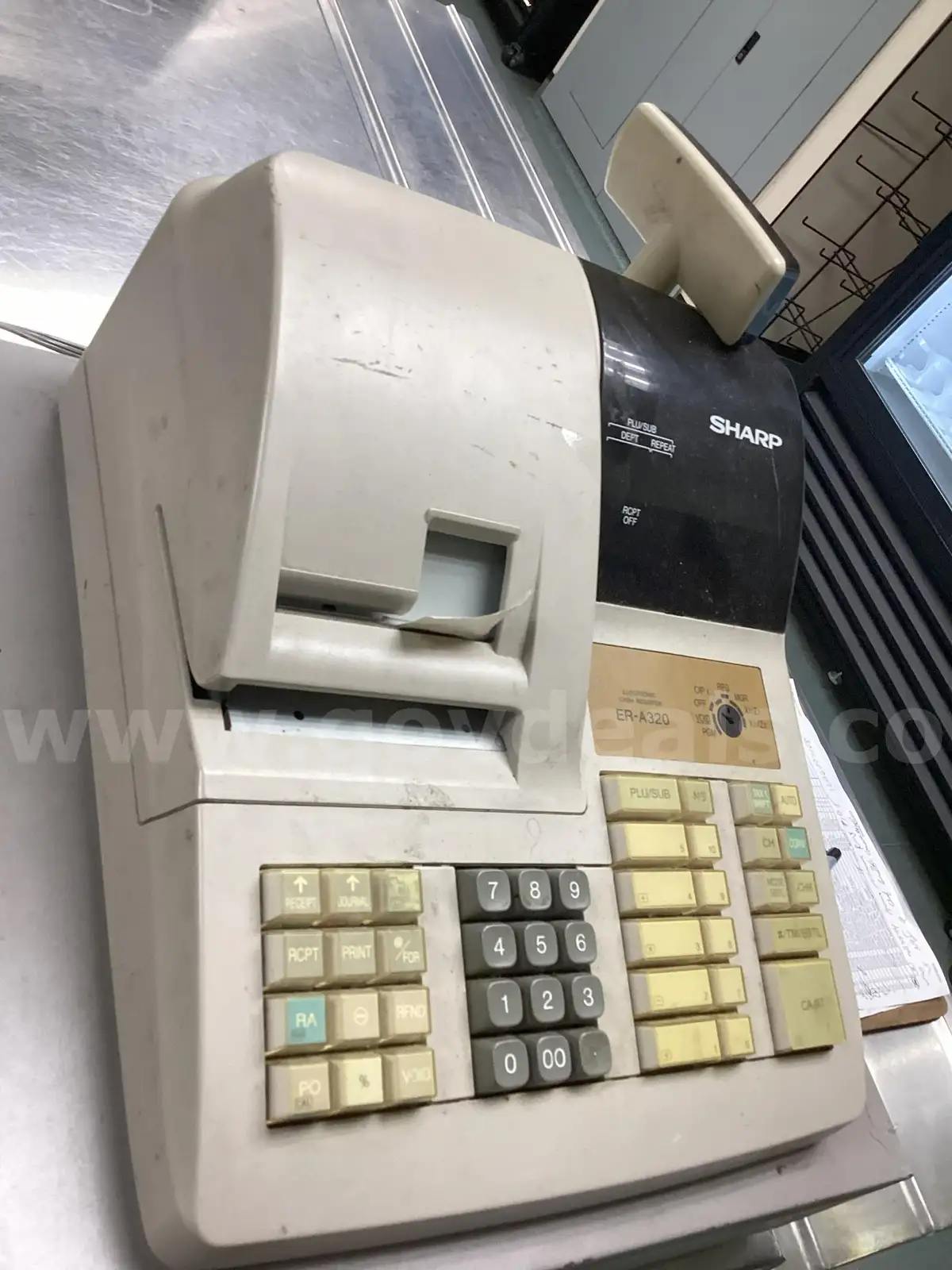 Sharp Electronic Cash Register ER-A320 | AllSurplus