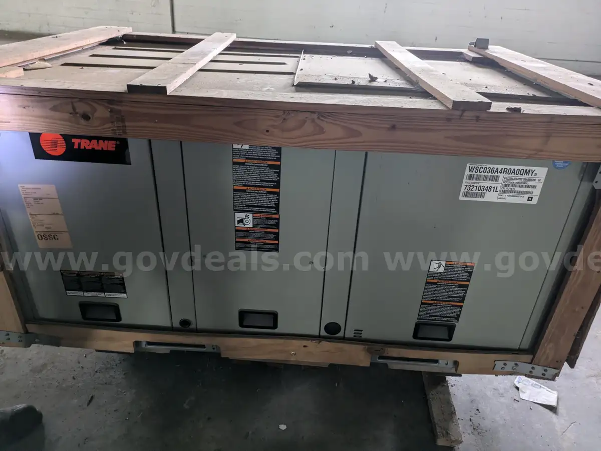 Trane rooftop Unit | AllSurplus