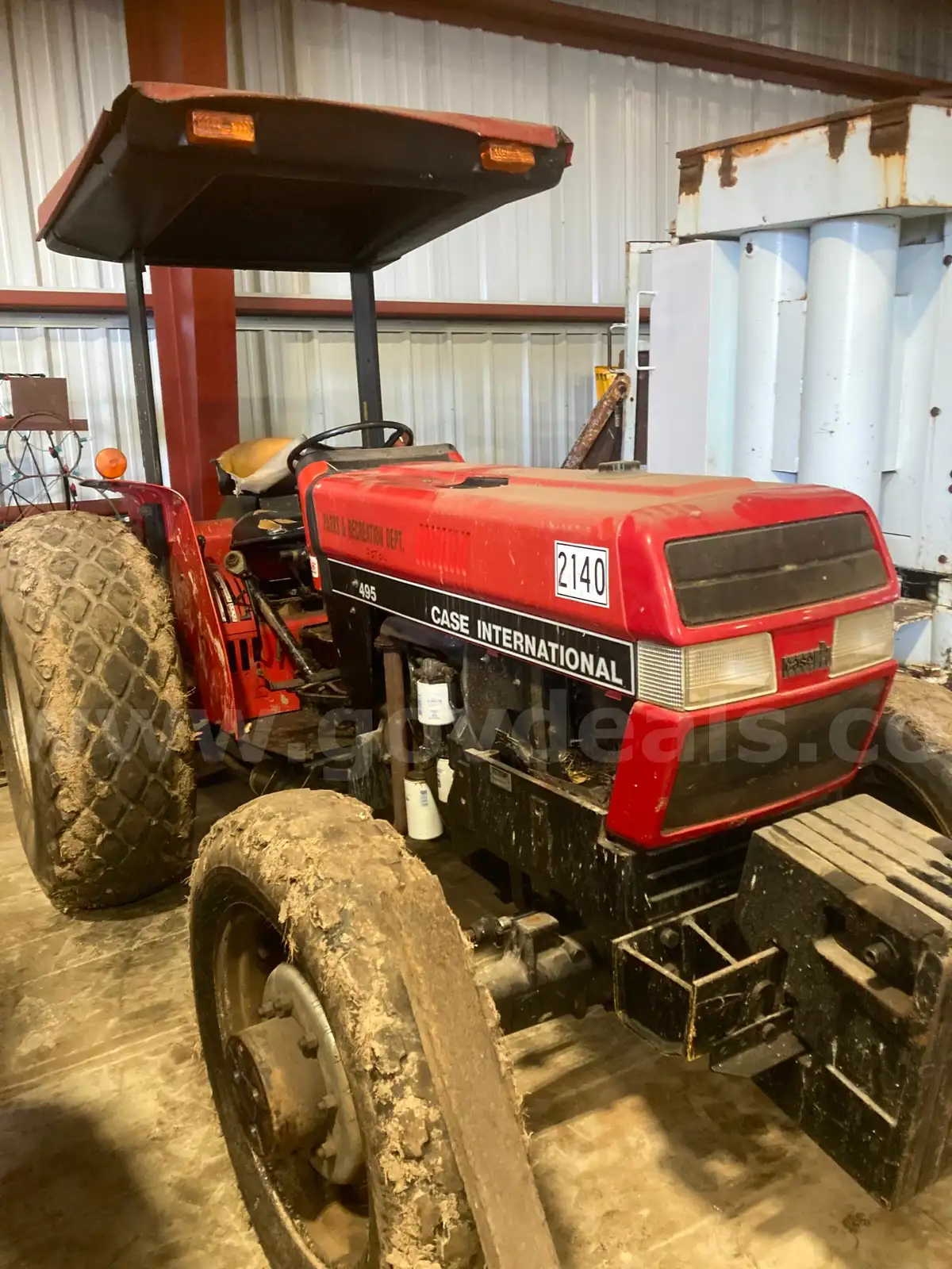 1990 Case 495 Tractor | AllSurplus