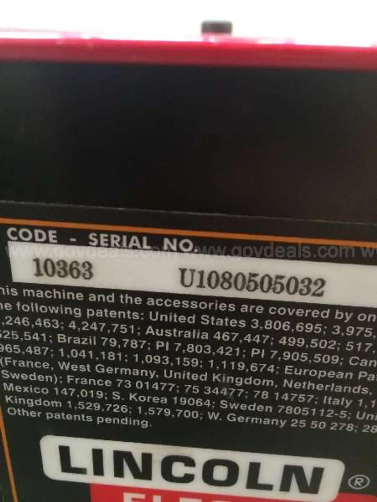 Lincoln Engineering GMA wire feeder | GovDeals