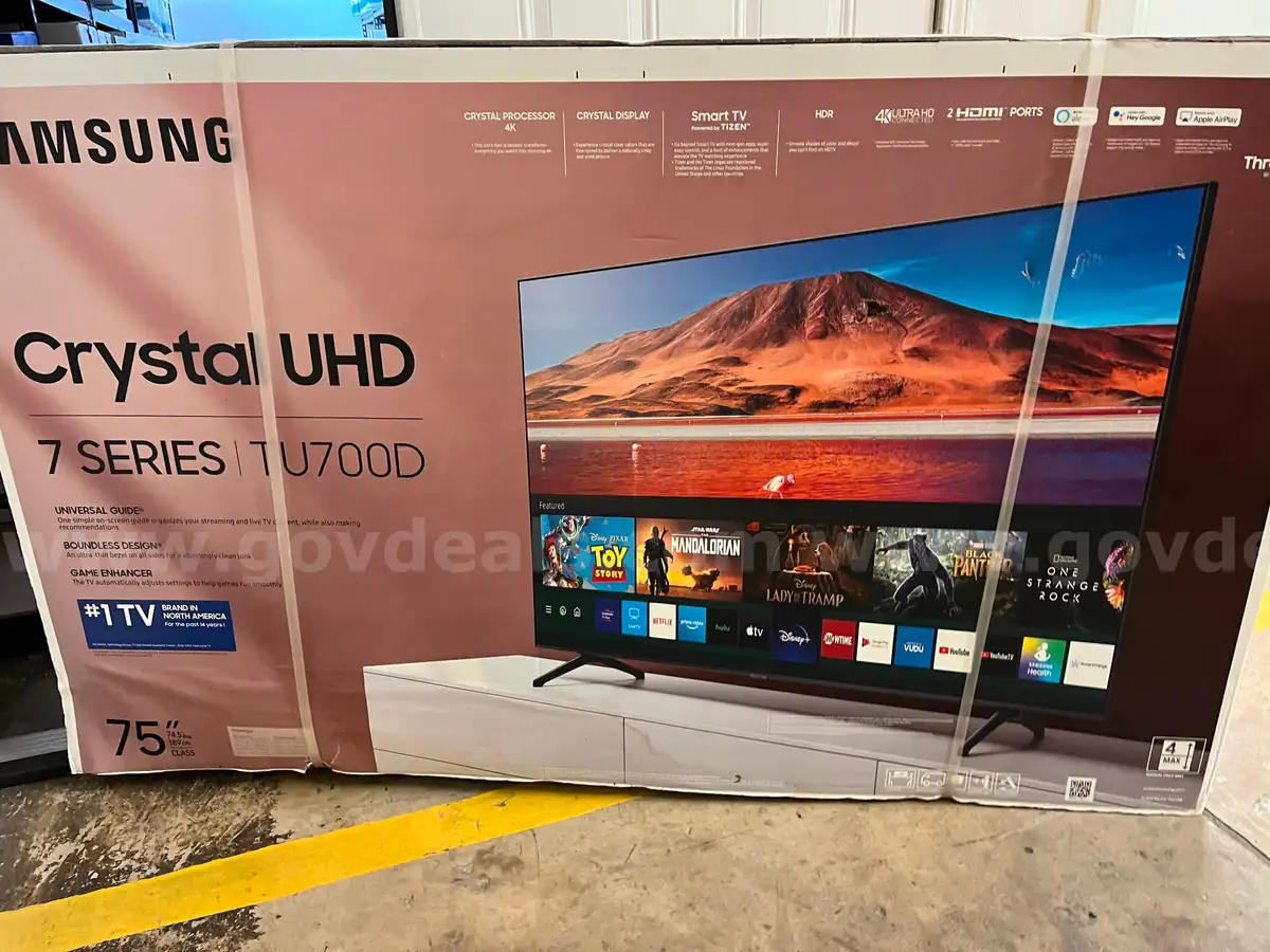 Samsung TV UN75TU700DF | AllSurplus