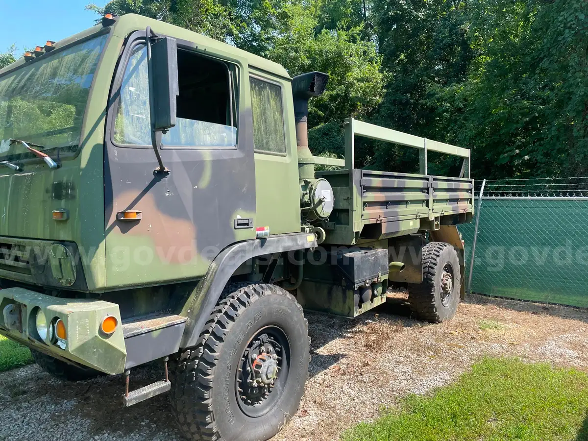 Cargo Truck, 1994 Stewart & Stevenson M1078 Military | GovDeals