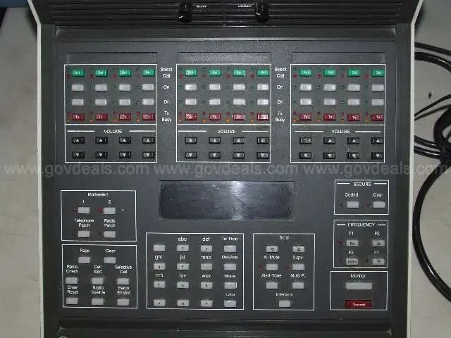 Motorola Command Plus Dispatch Radio Console | GovDeals