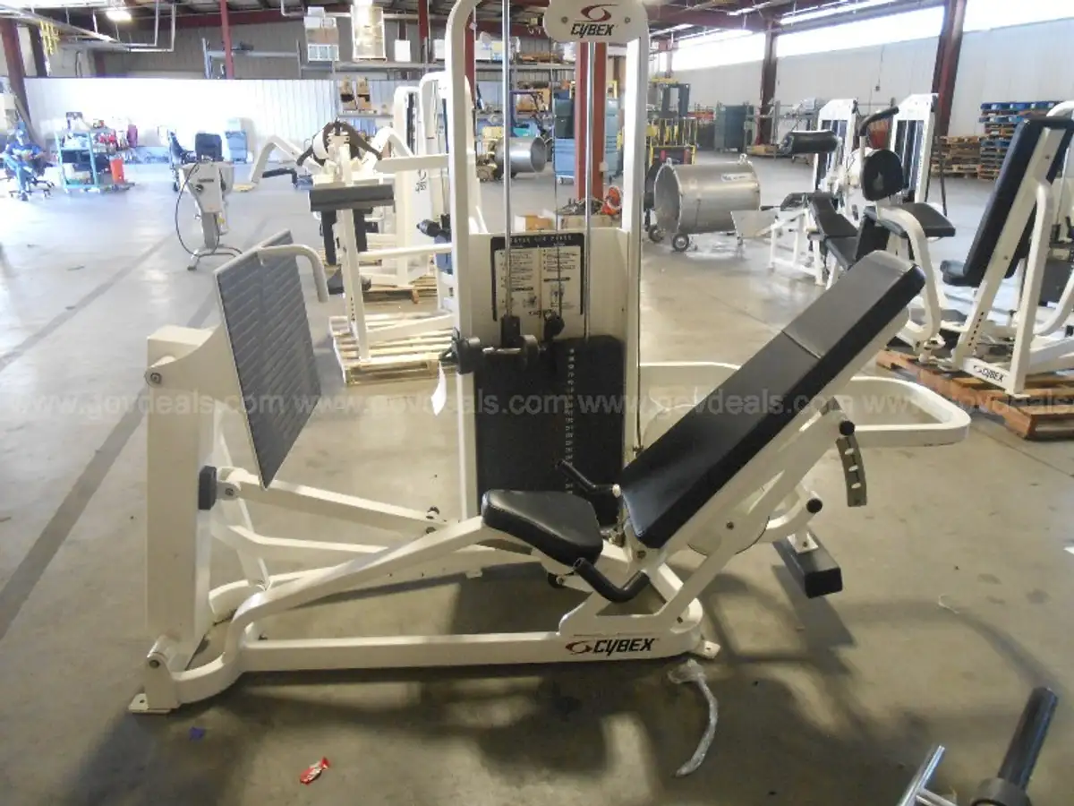 CYBEX LEG PRESS MACHINE | AllSurplus