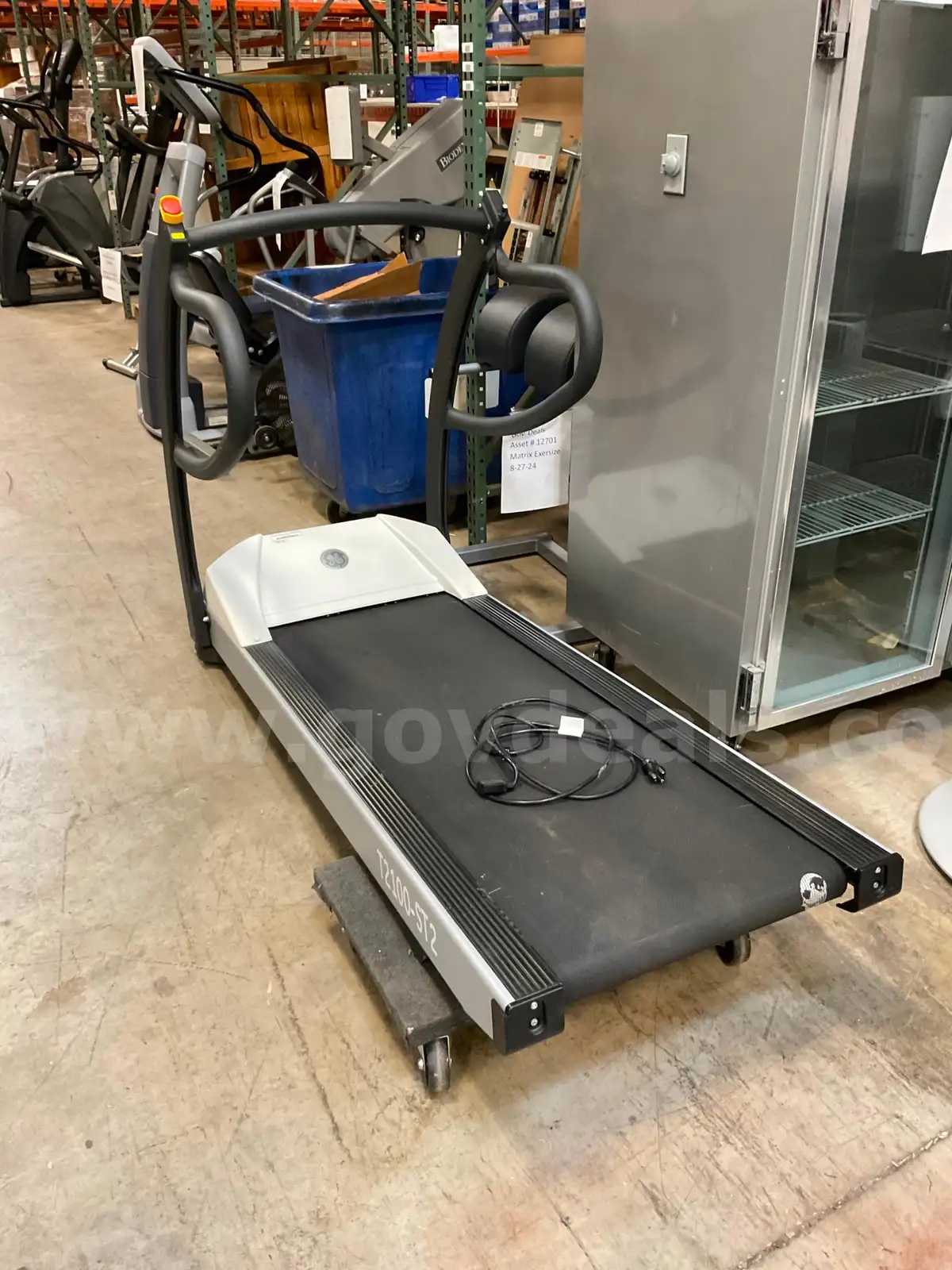 GE T2100 Stress Test Treadmill | GovDeals