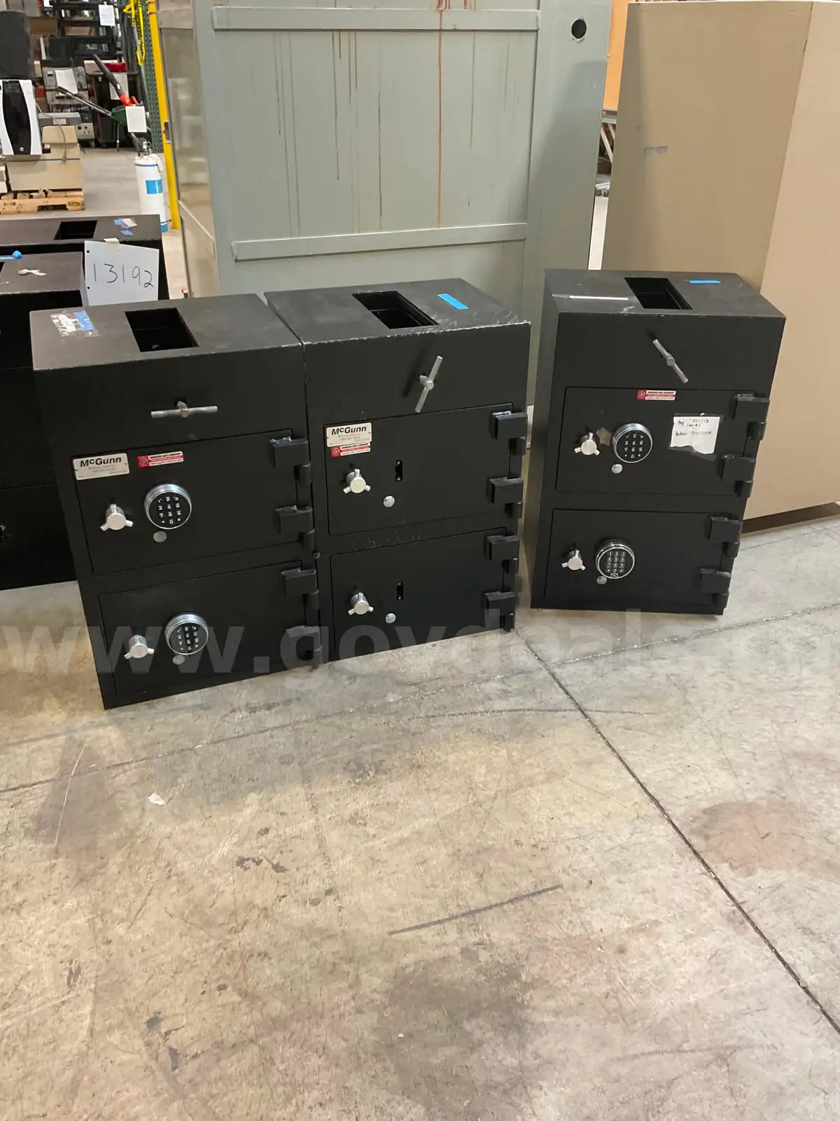 Lot of 3 McGunn Safes | AllSurplus