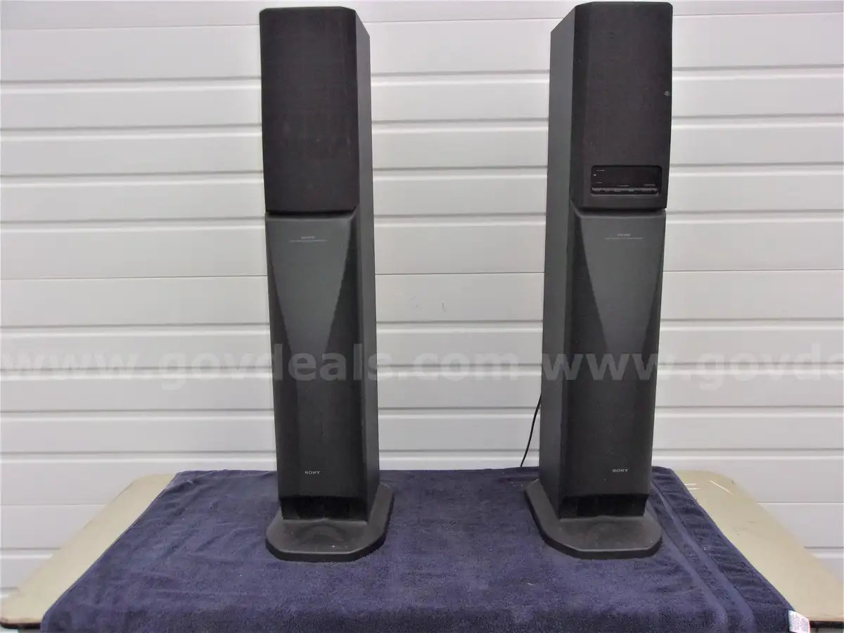 Sony Tower Speakers | AllSurplus