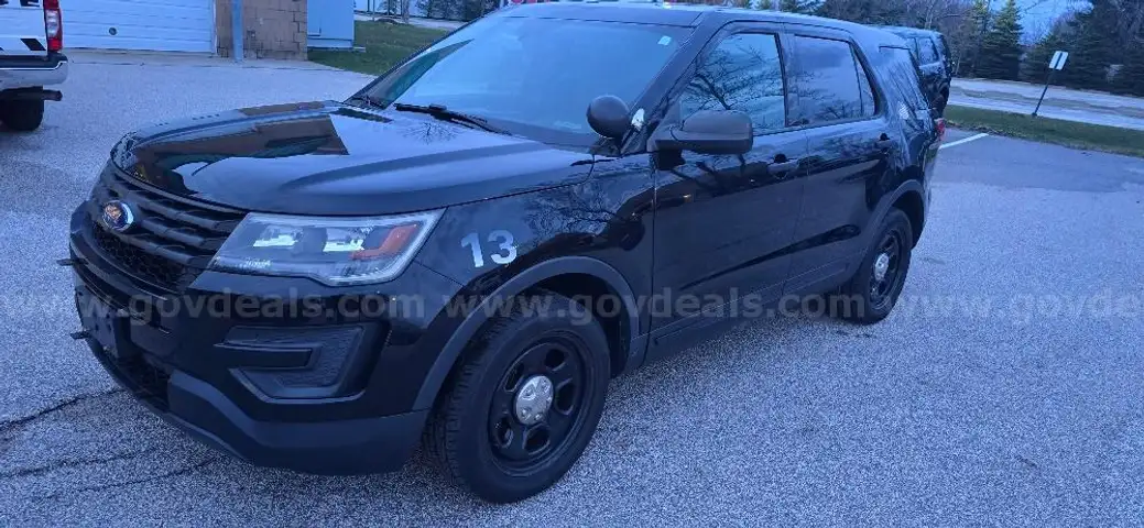 2017 Ford Explorer Police Interceptor | GovDeals