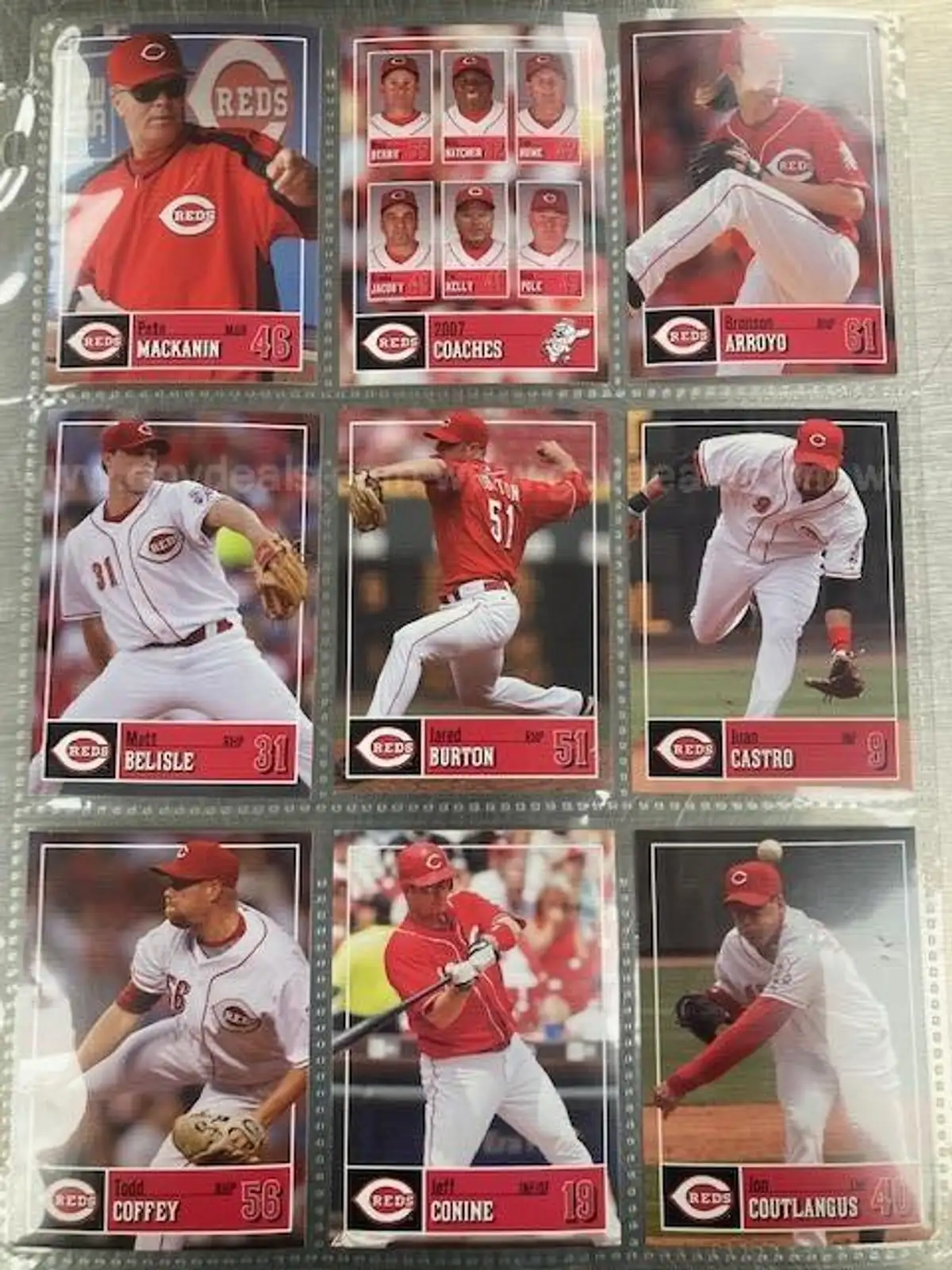 2007 Kahn's Cincinnati Reds Baseball Cards | GovDeals
