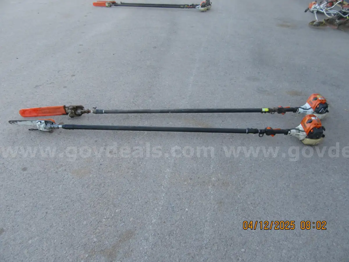 Lot of 2 Stihl HT 101 Pole Trimmers | AllSurplus