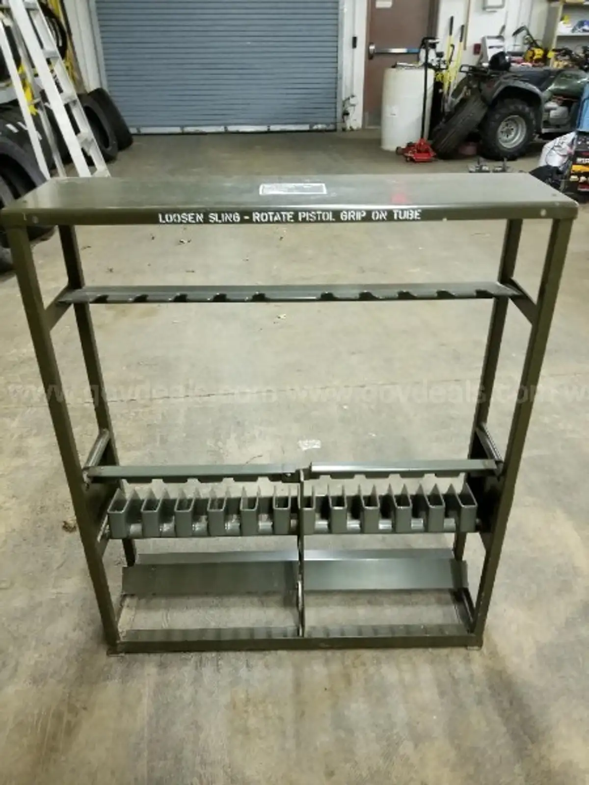 M12 Small Arms Storage Rack, Army, For M16 | GovDeals