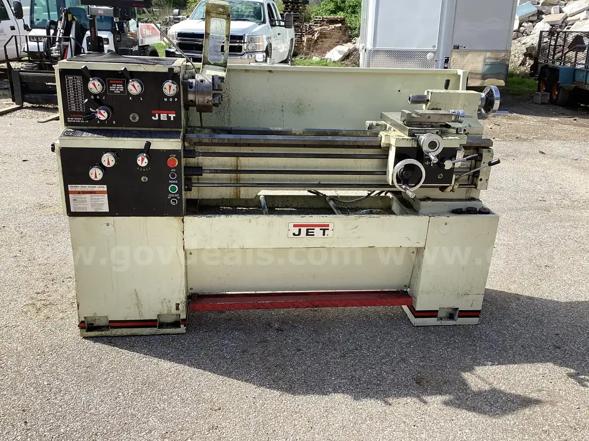 Jet Lathe GH-1440 | GovDeals