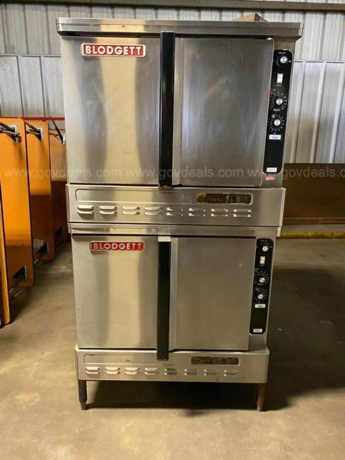 Lot-1 Blodgett Double Stack Oven (1) | AllSurplus