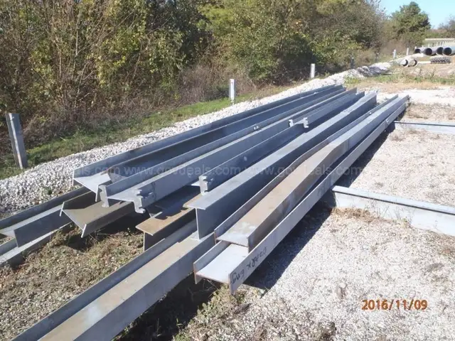 I-Beam sign post | GovDeals