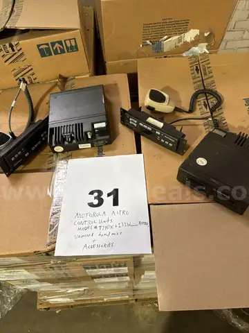 Motorola Astro Control Units | AllSurplus