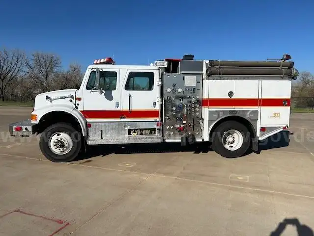 2000 IHC E-One Type 3 Brush Truck 4x4 | AllSurplus