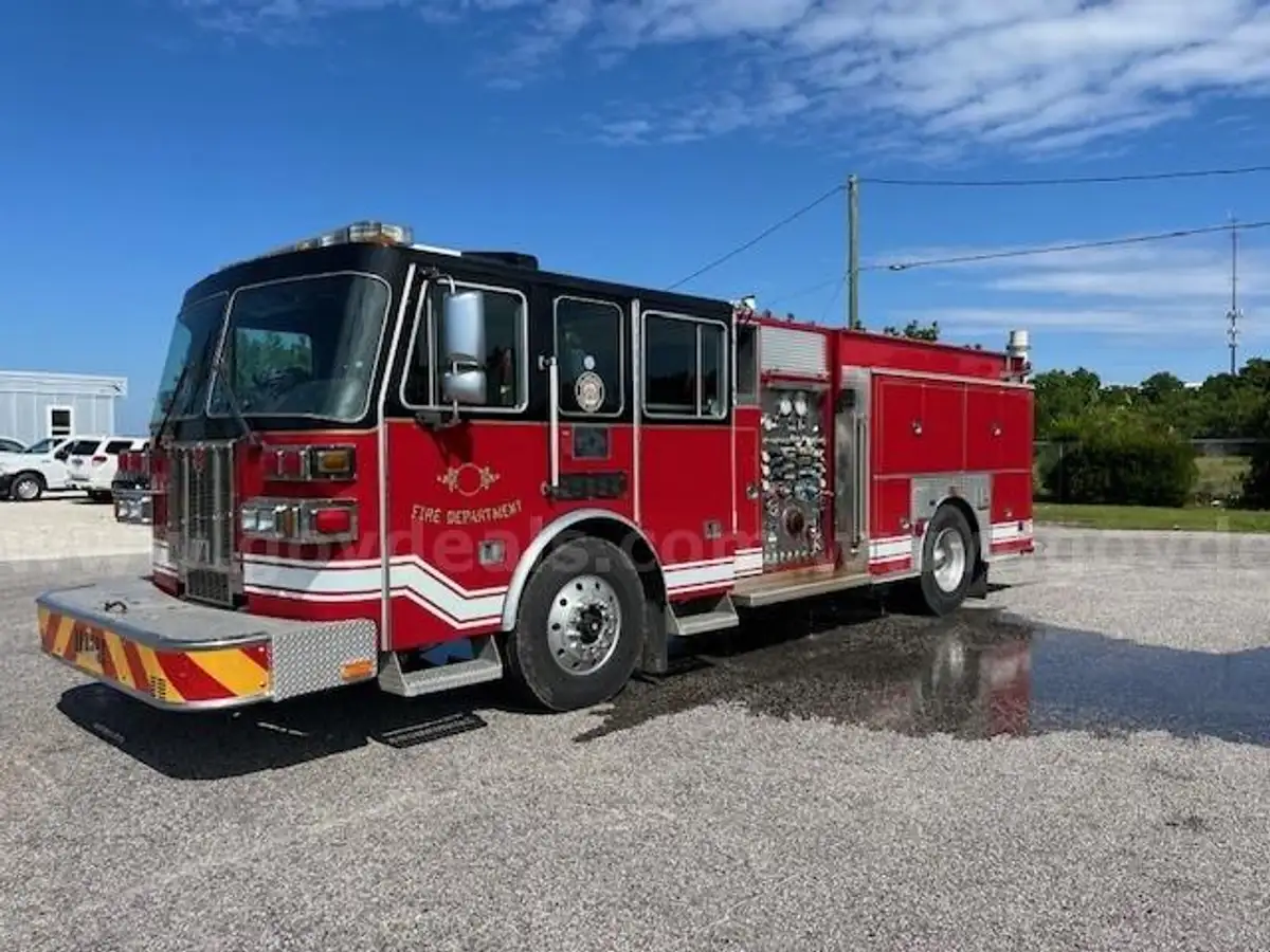 2007 Sutphen Monarch Pumper Fire Truck | AllSurplus