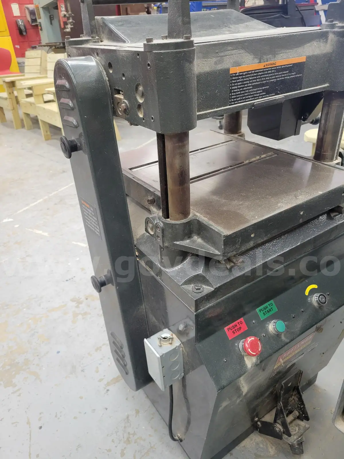 15 Inch Planer | GovDeals