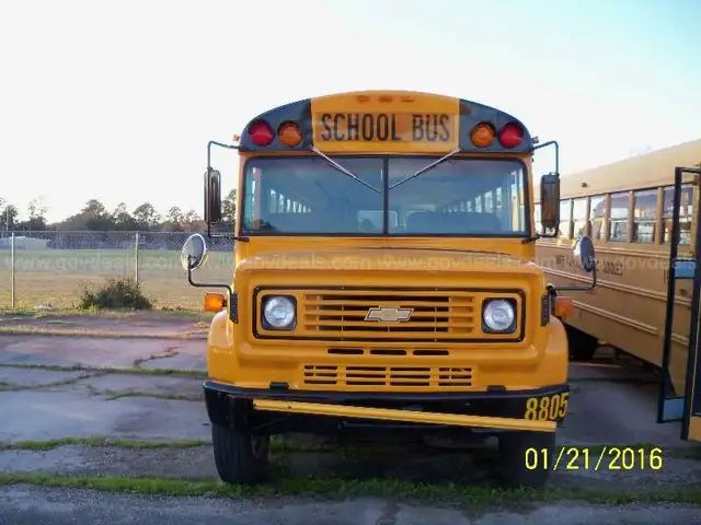1988 Chevrolet School Bus | GovDeals
