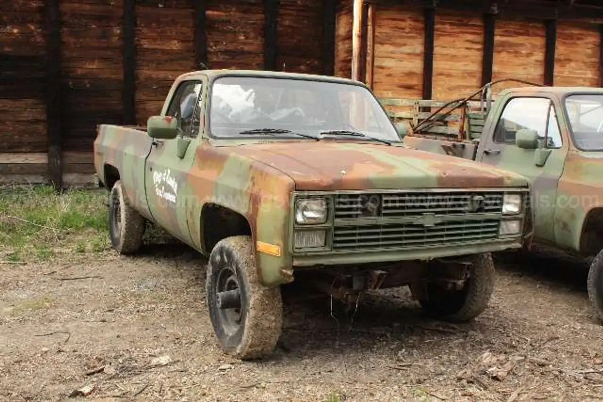 Military GMC CUCV M1008 Pick Up 1 1/4 Ton 4X4 | GovDeals