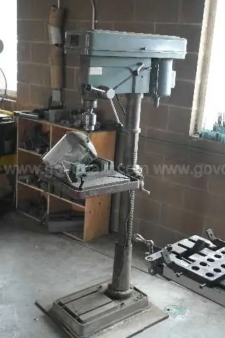 12 Speed Orbit Machine Tool Industrial Co. Drill Press | GovDeals