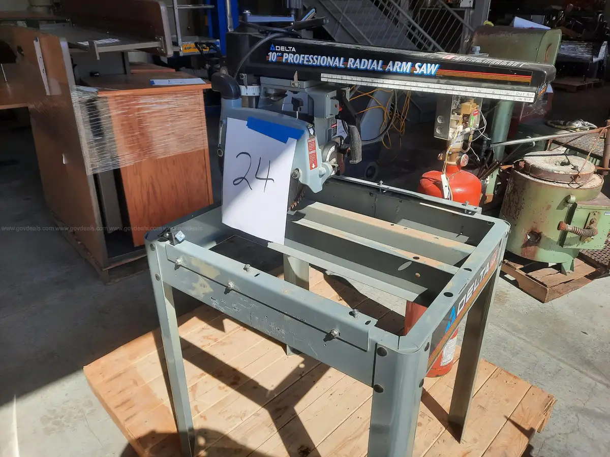 Delta 10" Professional Radial Arm Saw | GovDeals