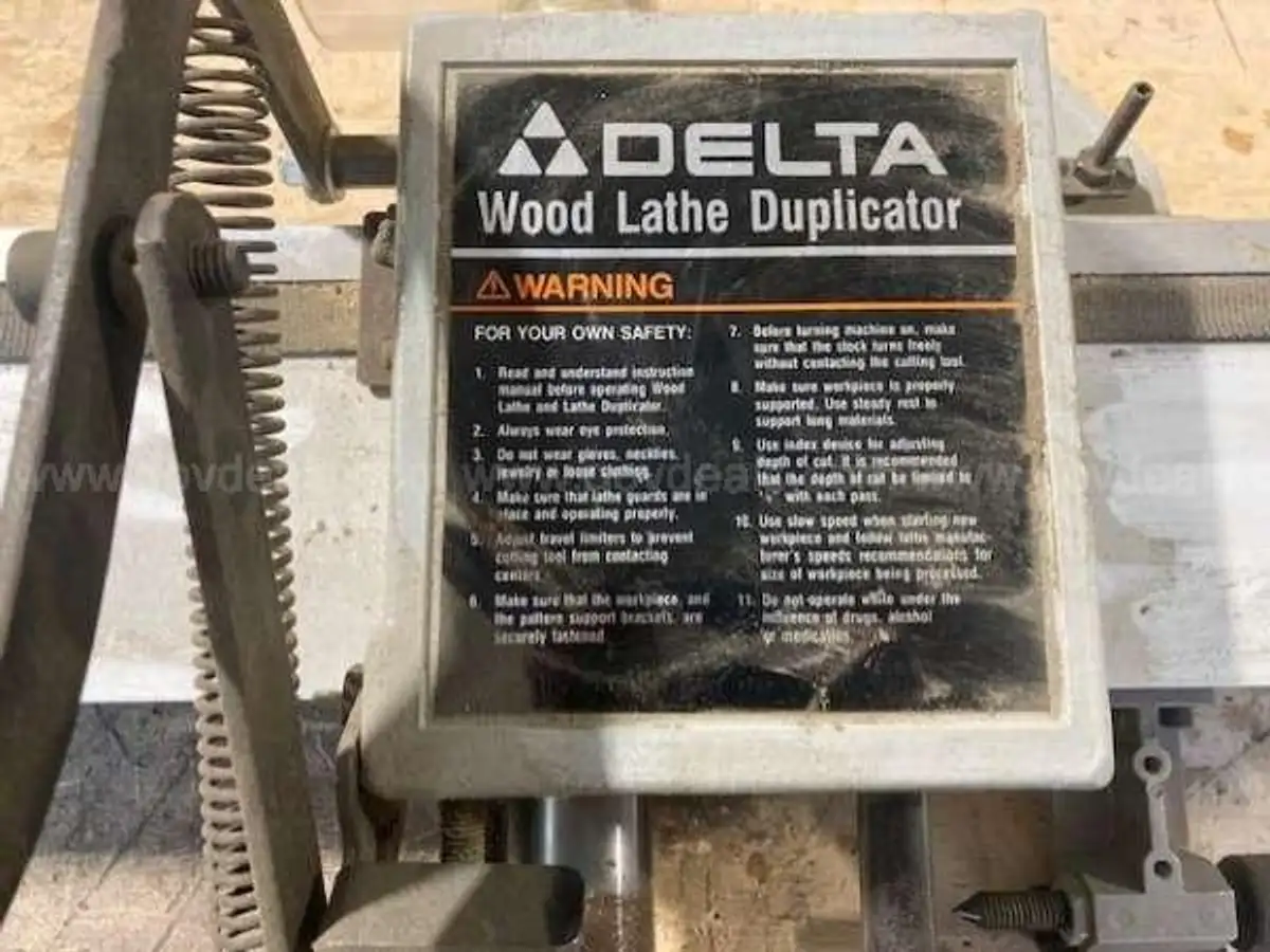 Delta Wood Lathe Duplicator | AllSurplus
