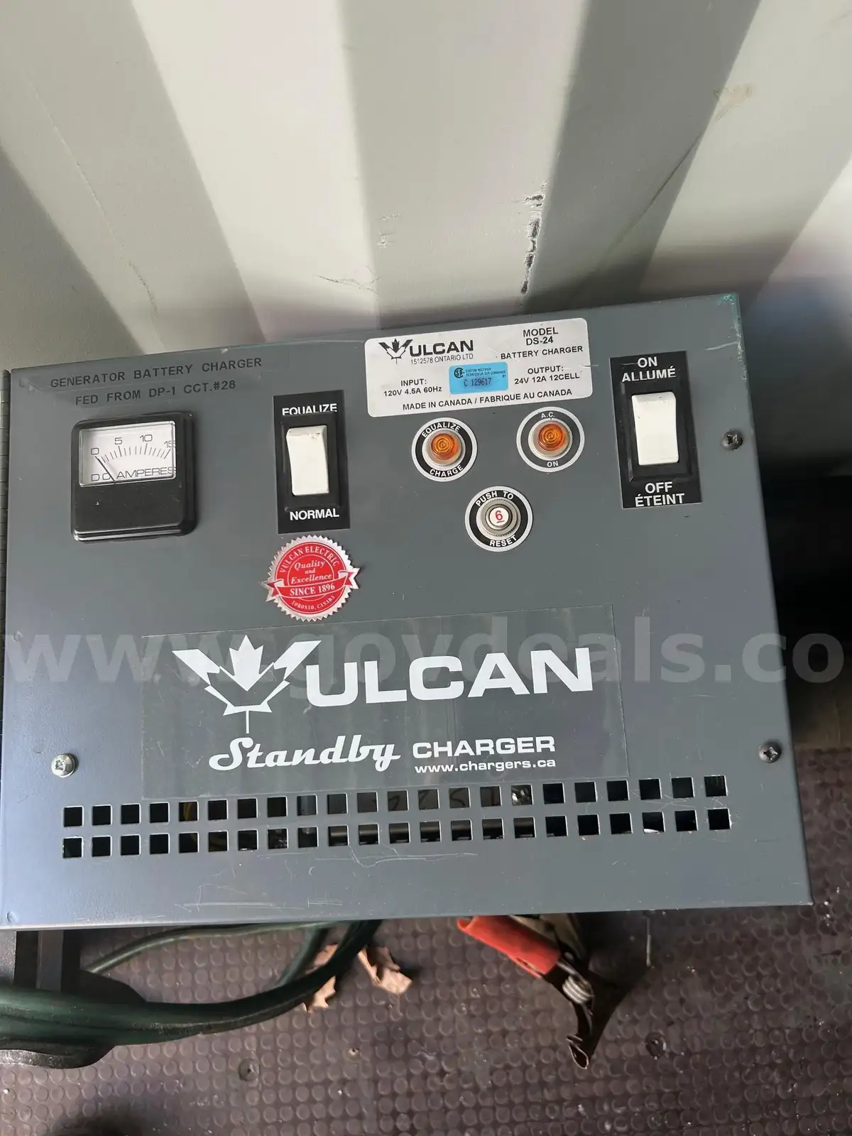 Vulcan Battery Charger | GovDeals