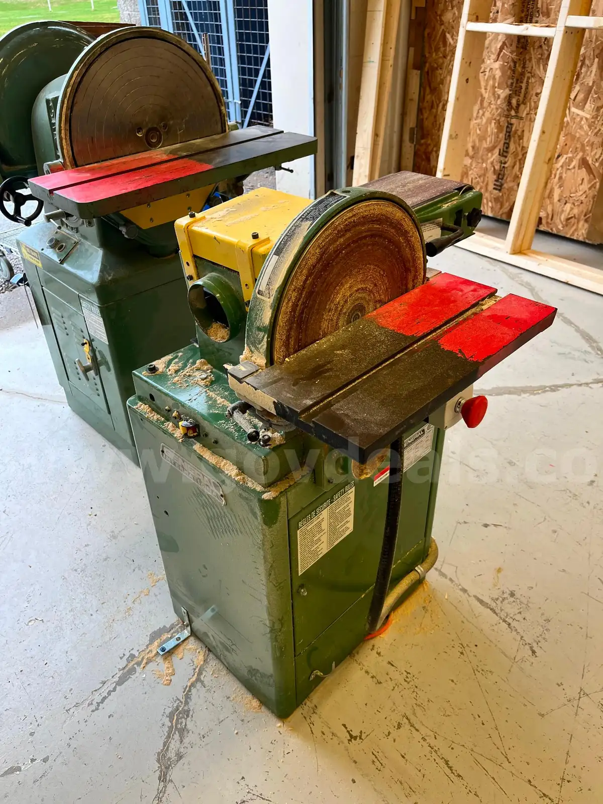 General Belt 6x48” & 12” Disk Sander | AllSurplus