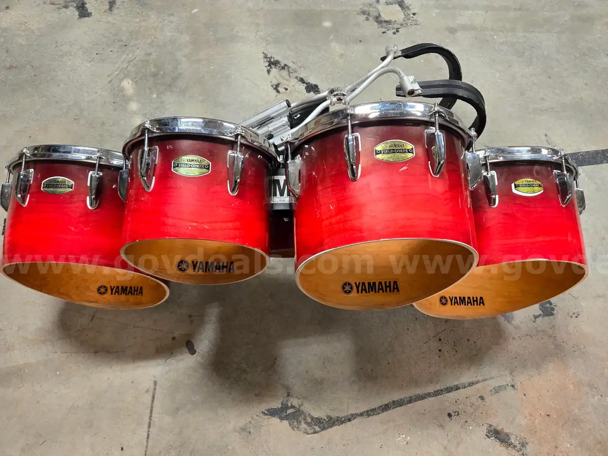 Yamaha MQ-8300 Field-Corps™ Series tenor quint drums used in the ...