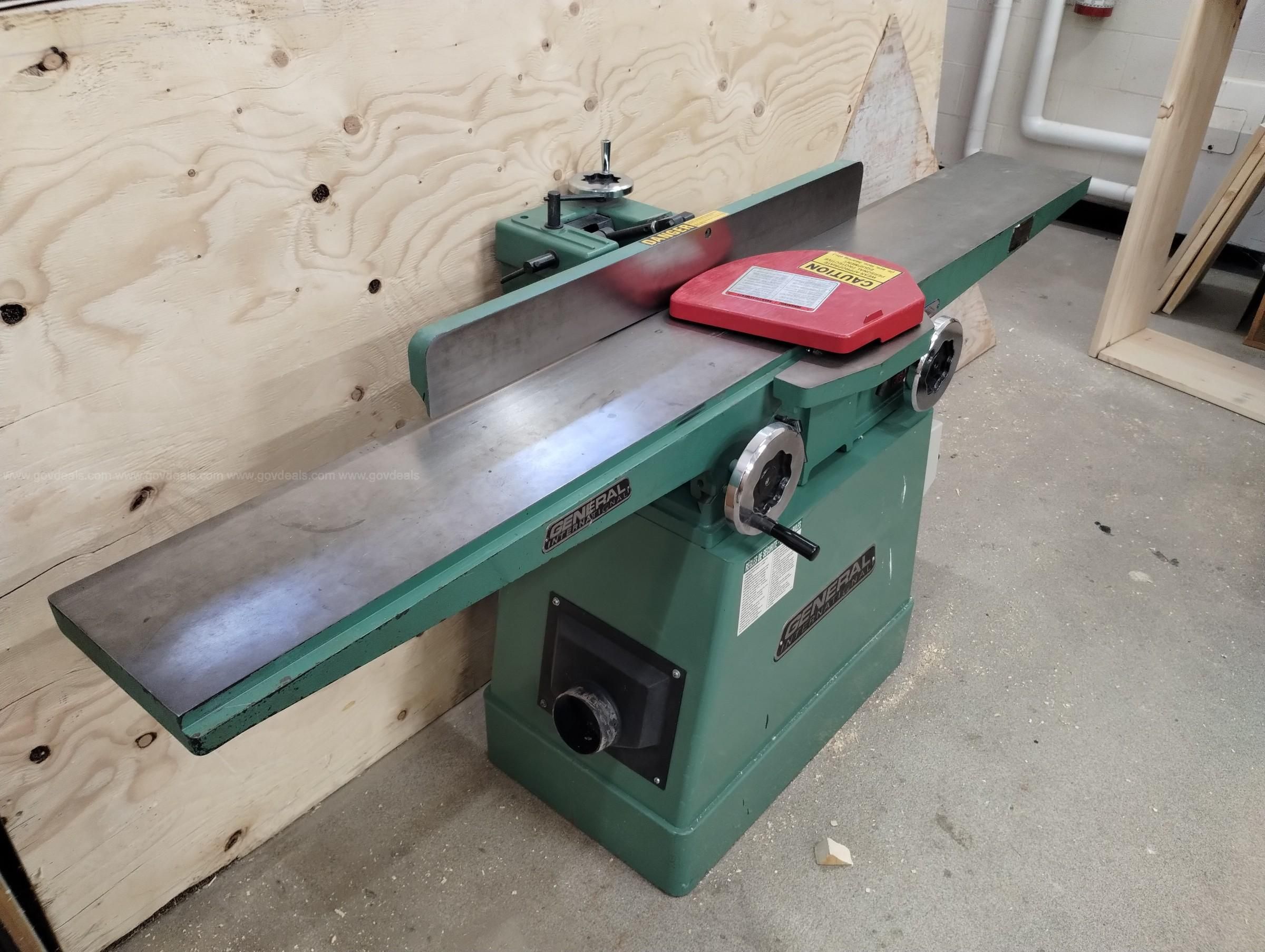 8 General Jointer AllSurplus