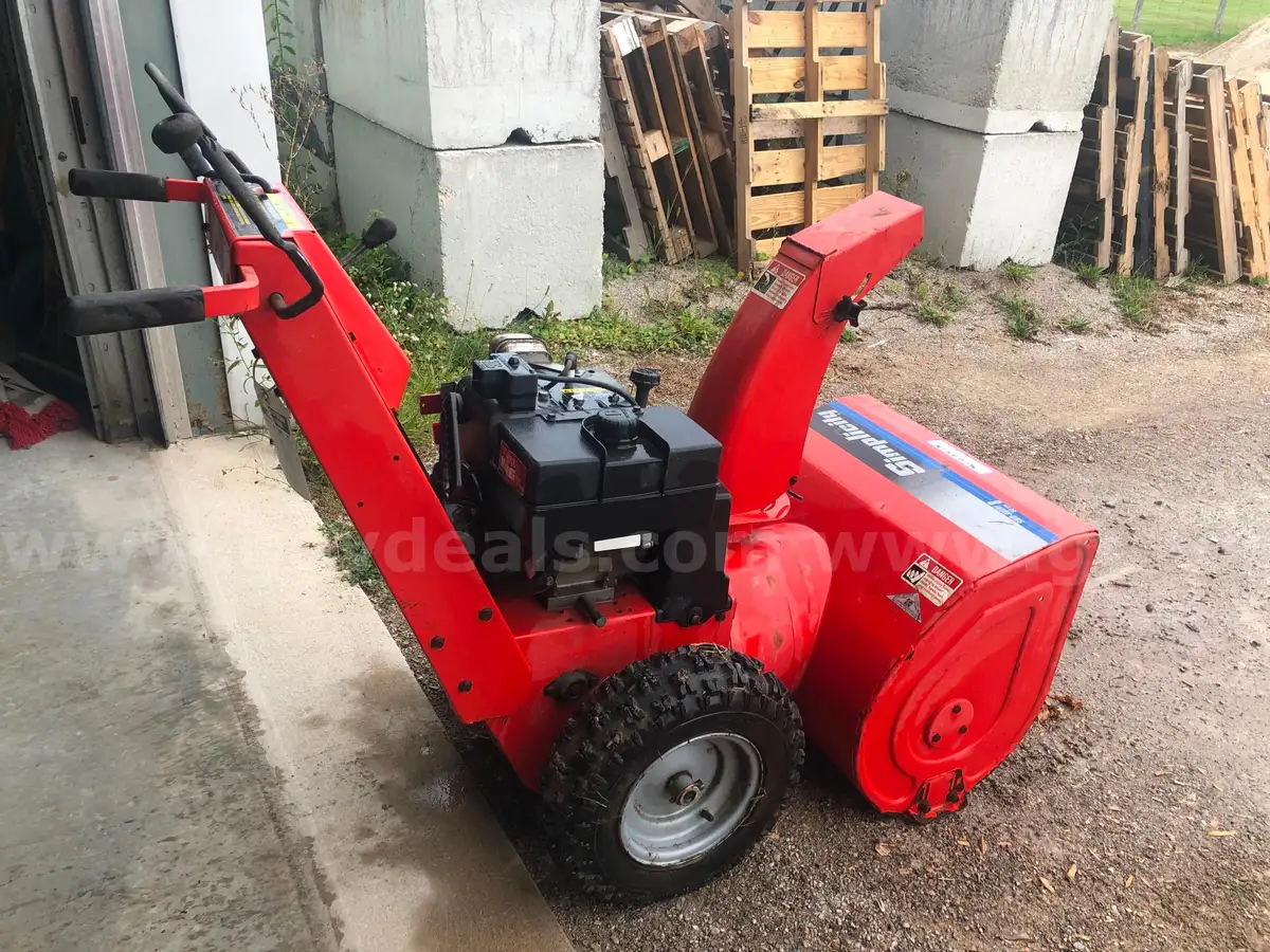 Snow Blower - walk behind | GovDeals