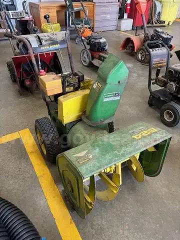John Deere Snow Blower | AllSurplus
