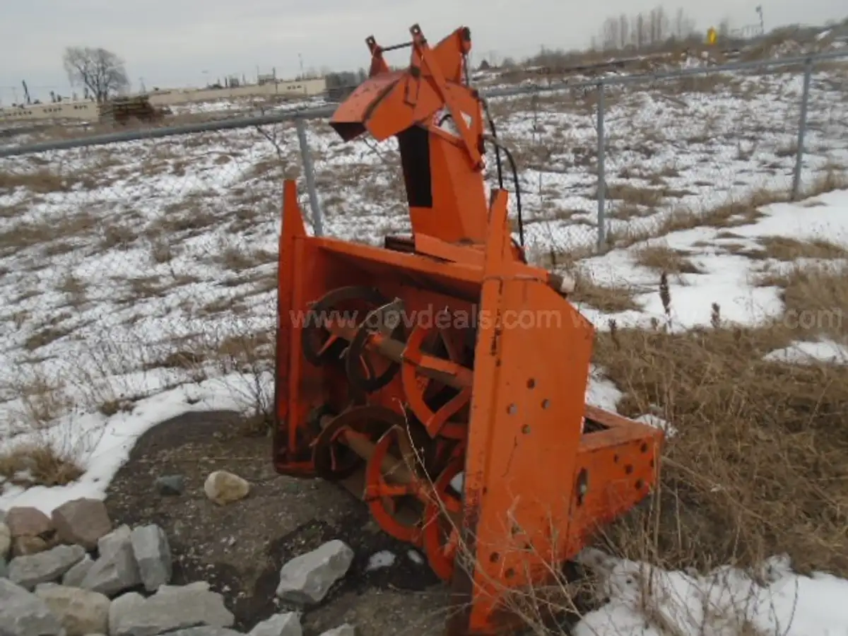 Holder Dual Auger Sidewalk Snow Blower | GovDeals