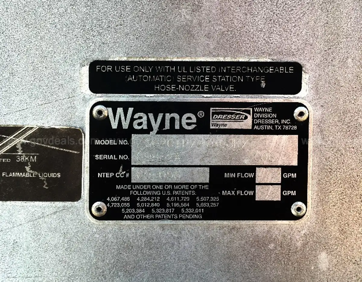 Wayne Fuel Pump | GovDeals