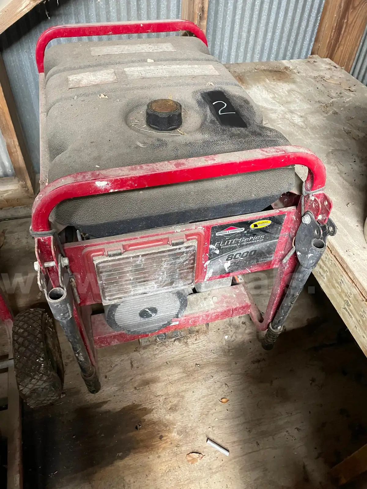 Briggs & Stratton 8000 watt generator 2 | AllSurplus