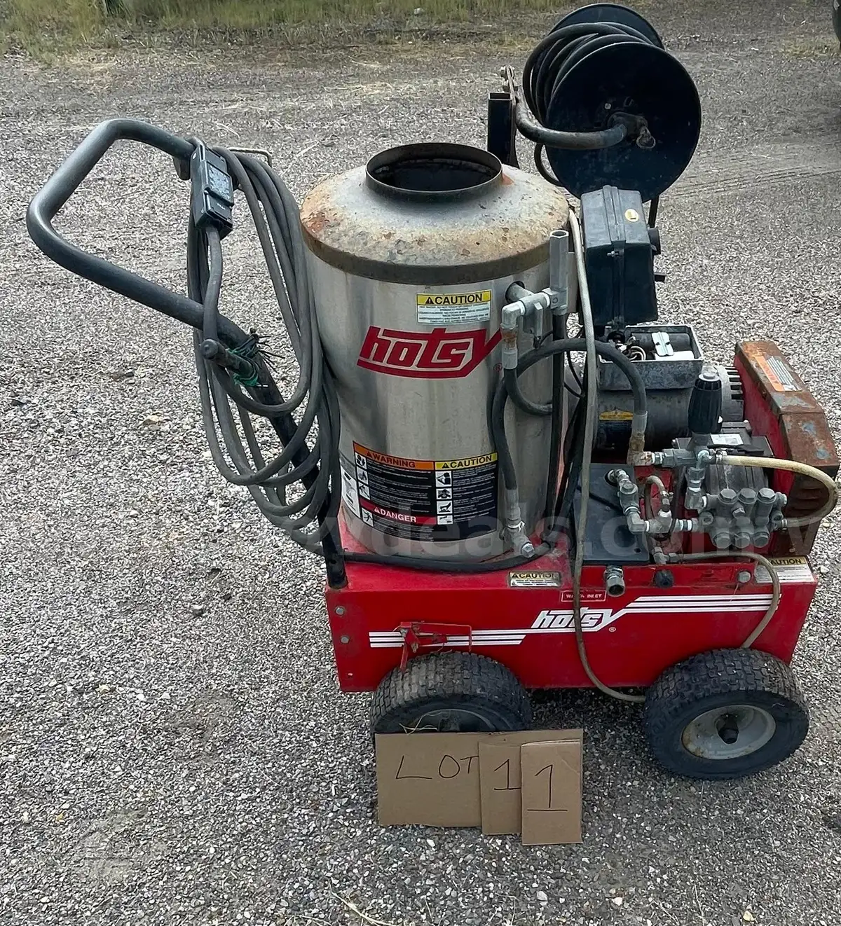 Hotsy 220V 30 Amp Diesel Heated Pressure Washer | AllSurplus