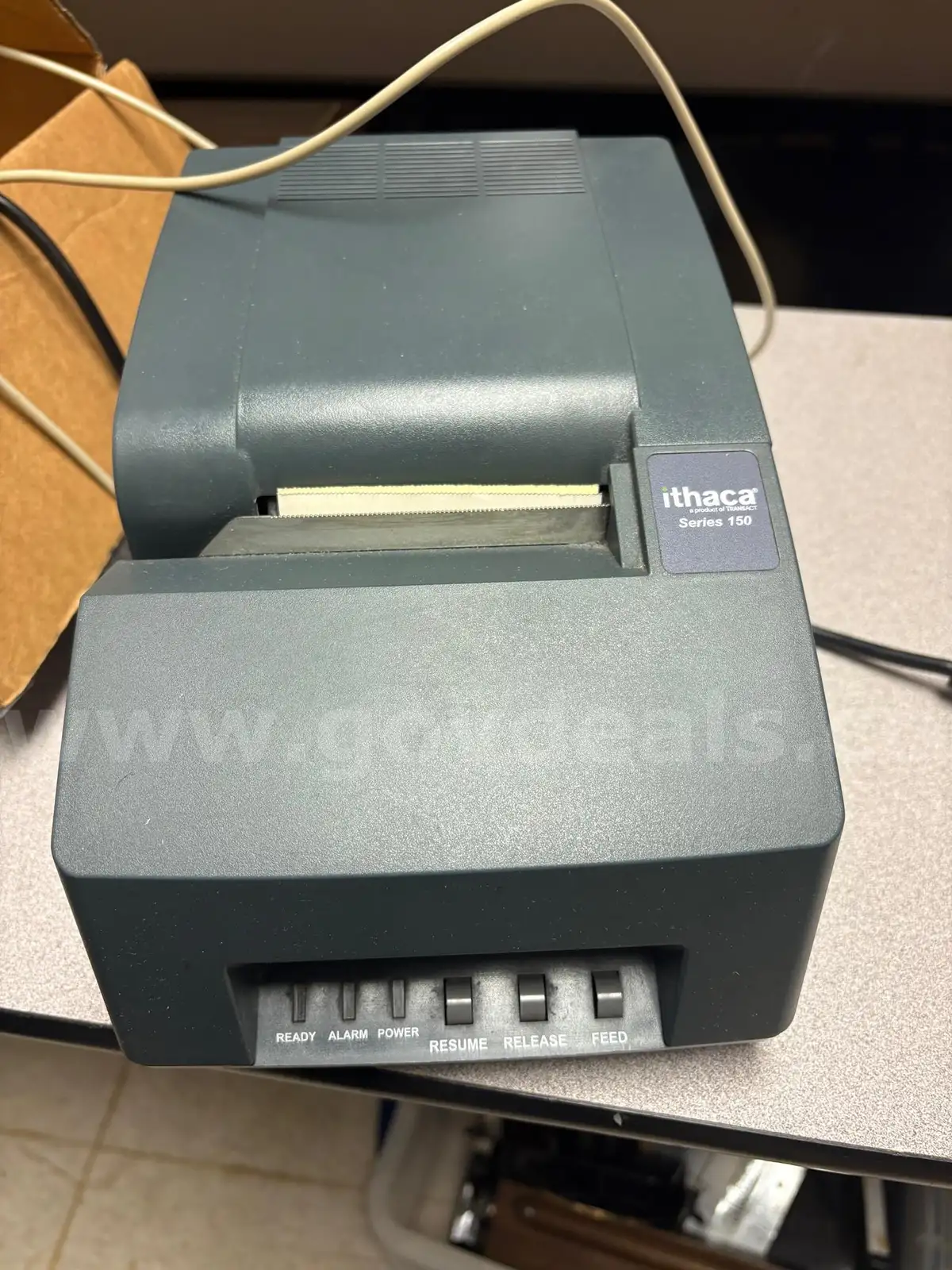 Asset 5312 Ithaca Series 150 receipt printer is a point-of-sale (POS ...