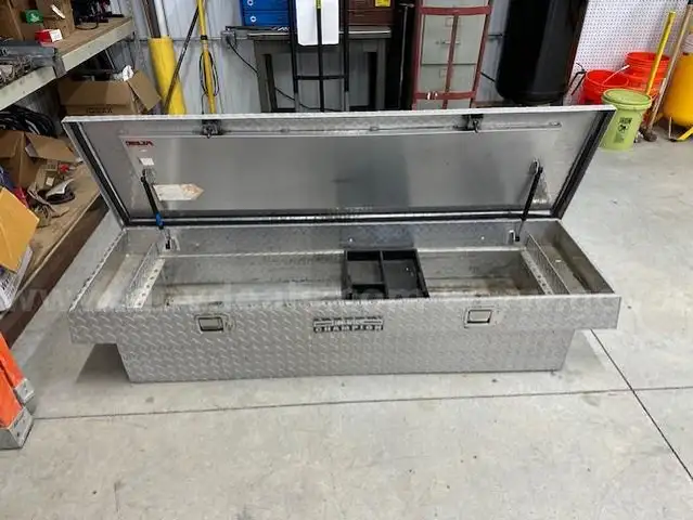 Delta truck toolbox | AllSurplus