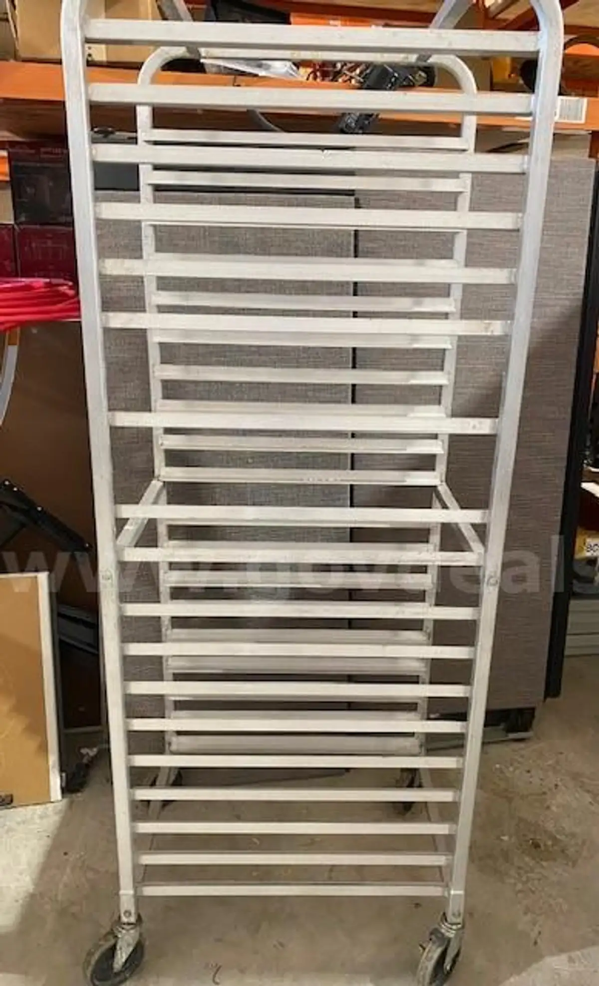 Sheet Pan Cart with wheels (18 rack) | AllSurplus