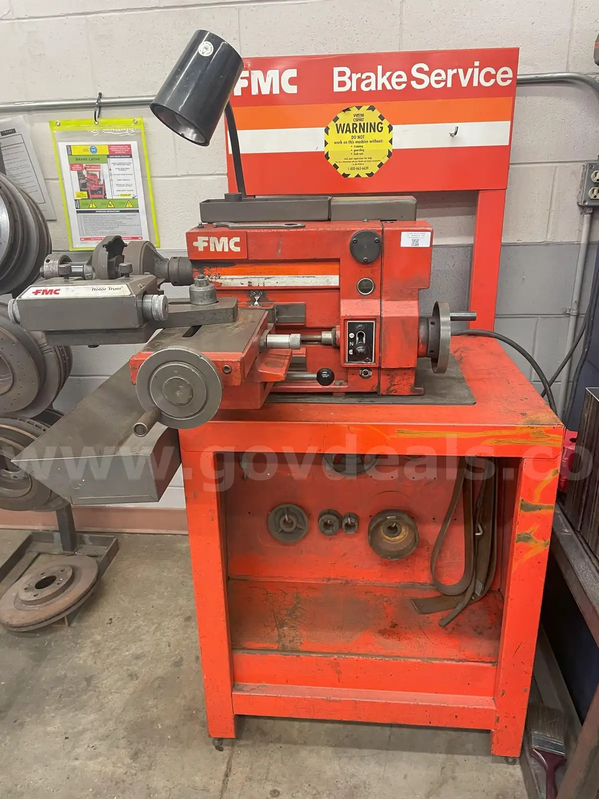 FMC Brake Lathe | GovDeals