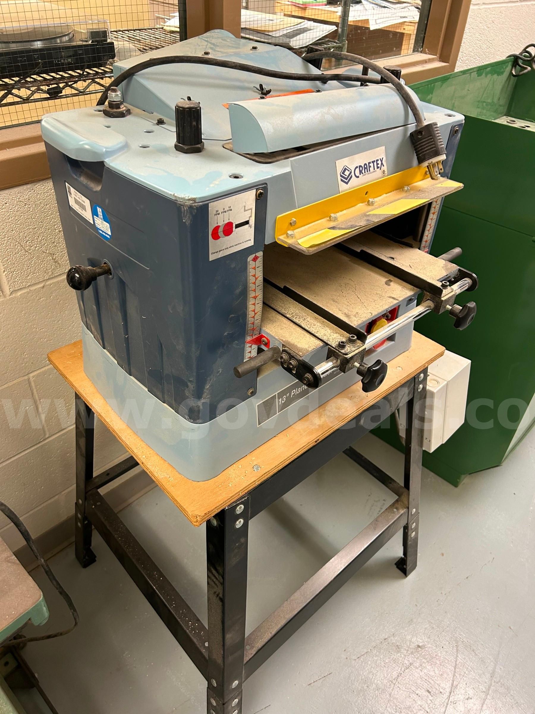 Craftex planer store