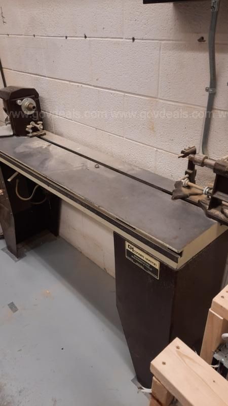 Symtec Commercial Wood Lathe GovDeals