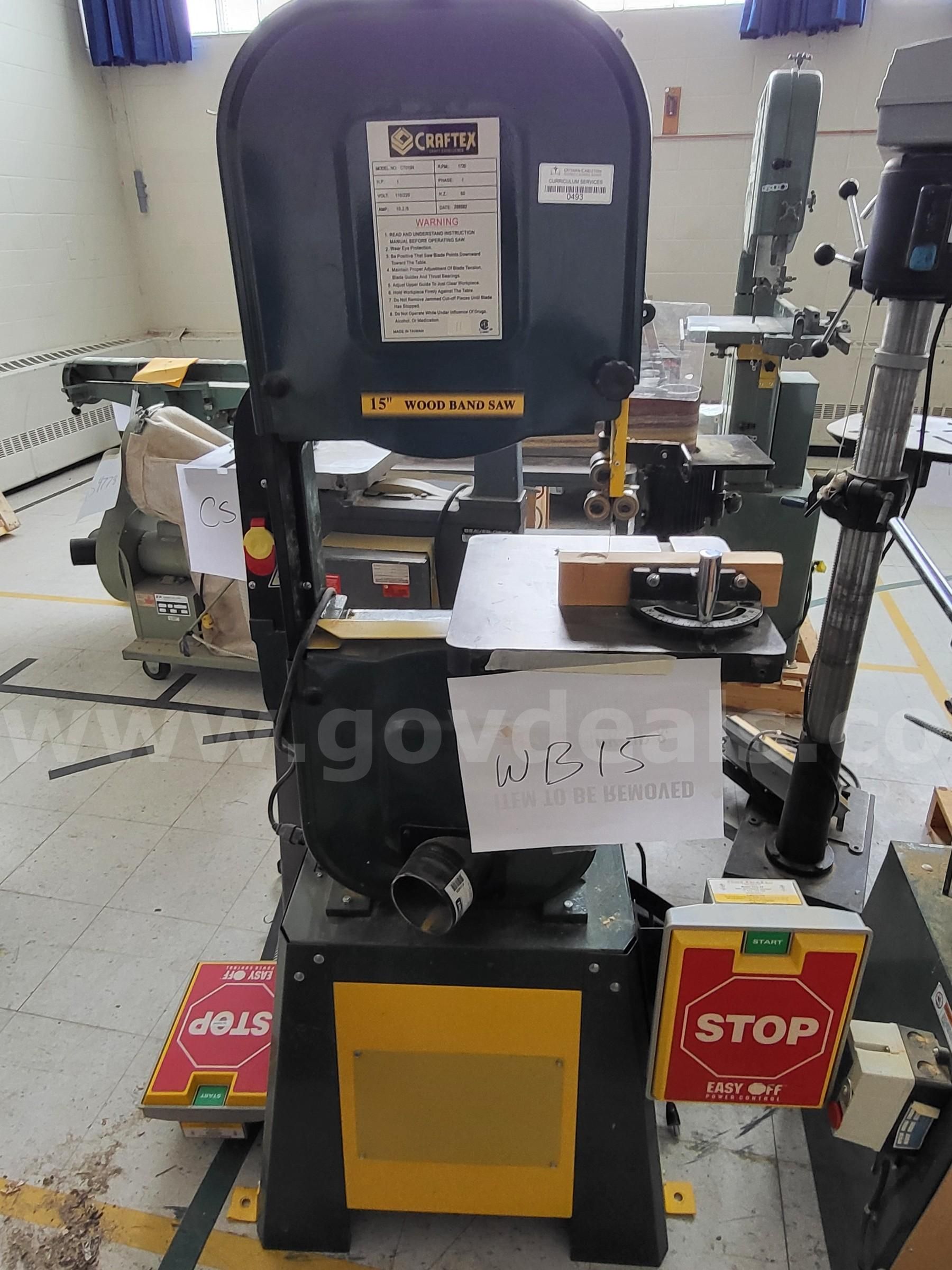 Bandsaw GovDeals
